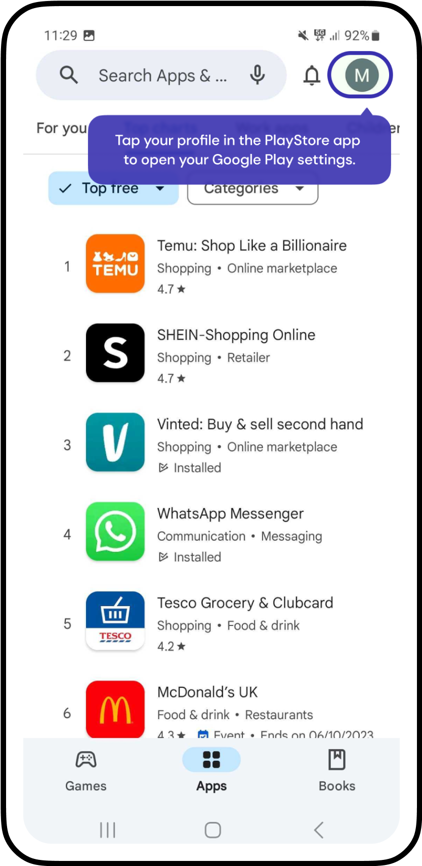 How to redeem Google Play gift cards – Cheddar support